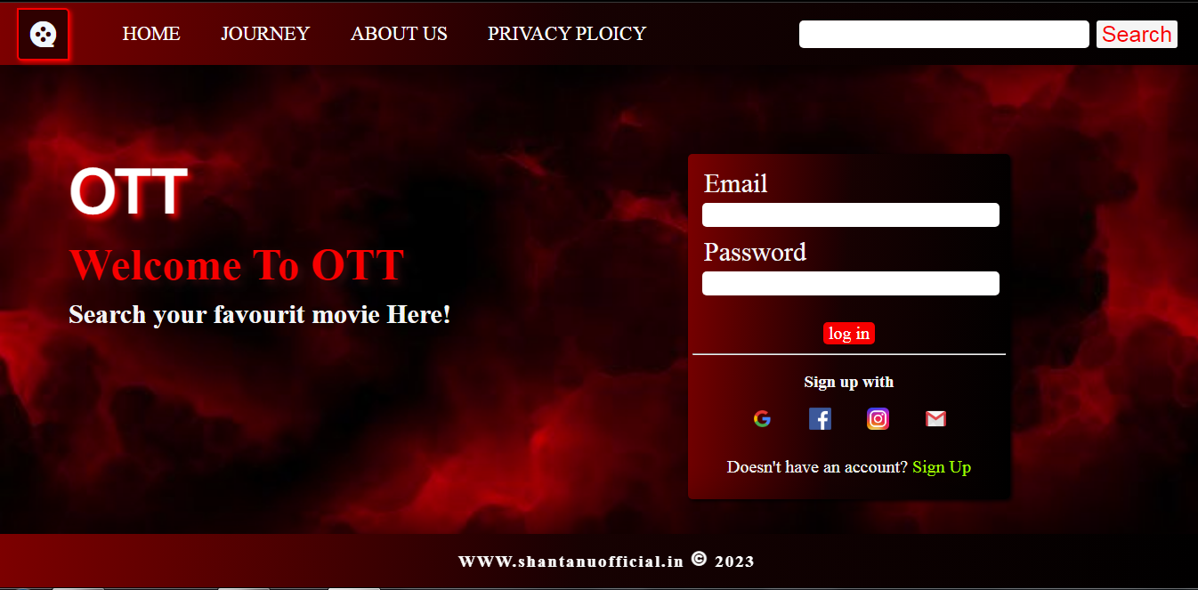GitHub - Shantanu-Meta/OTT: This repository is an OTT platform code like NETFLIX