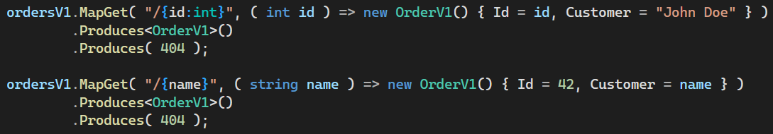 [route Tooling] Versioned Routes · Issue 47564 · Dotnet Aspnetcore