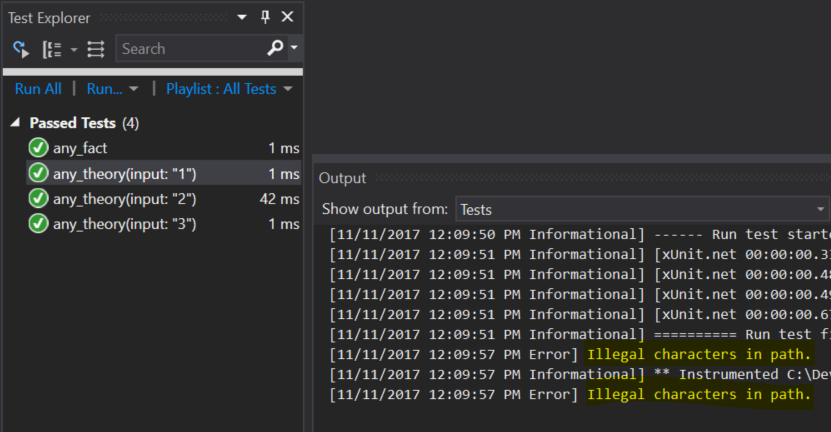 Profile Test Gives Error Illegal Characters In Path · Issue 114