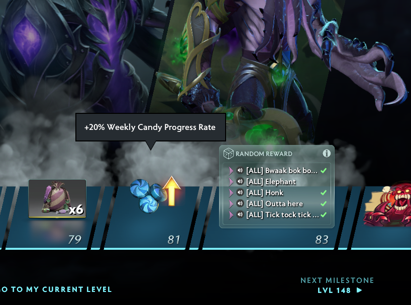 candy progress rate and max weekly candy bp reward do not do anything · Issue #5155 ...