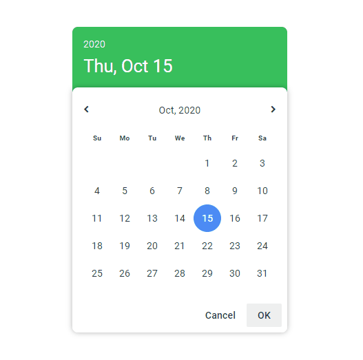 GitHub - Bipinoli/React-datepicker-widget