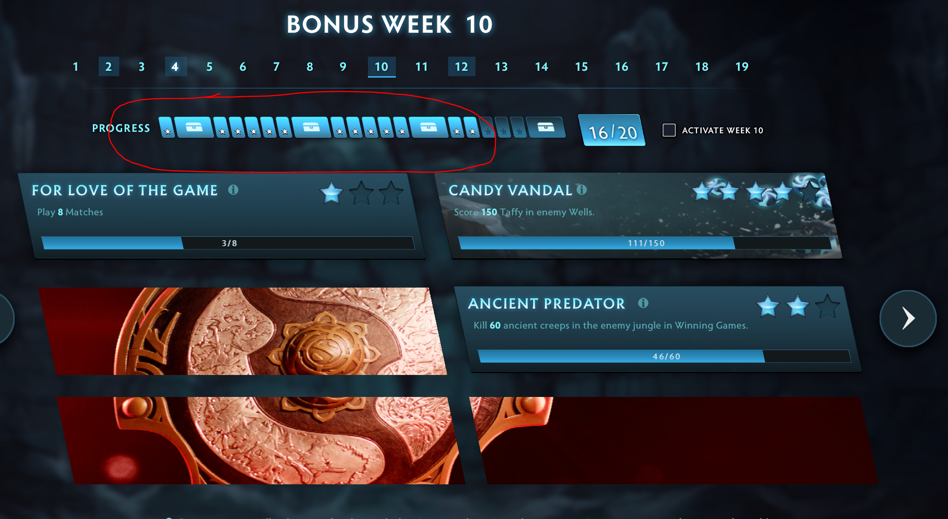 Game crashed while opening Weekly Quest Chest and queuing for game ...