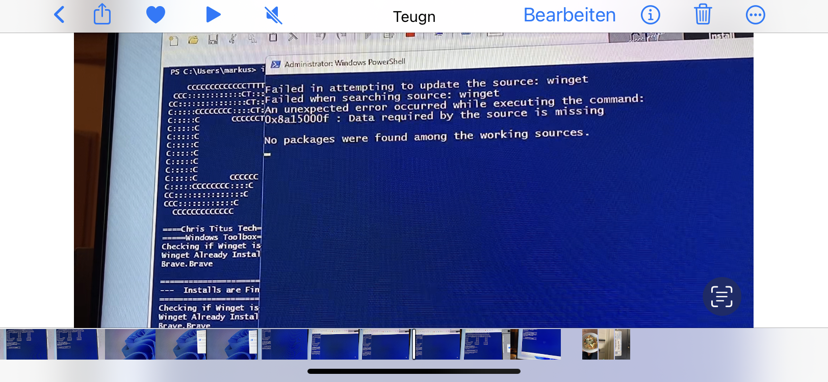 Installation failed · Issue #360 · ChrisTitusTech/winutil · GitHub