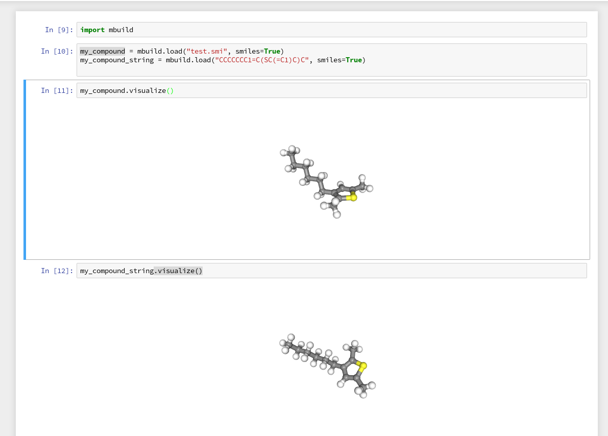 Generate Compounds by looking up SMILES or similar · Issue #207 · mosdef-hub/mbuild · GitHub