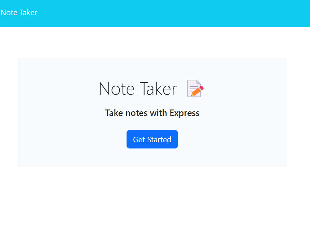 GitHub - cellopudding/Lets-Take-Notes: Using express to create a note ...
