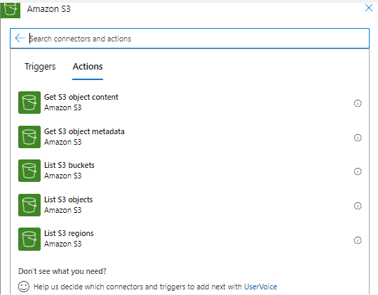 AWS S3 Create Object - Not Available · Issue #856 · Azure/logicapps ... AWS S3 Create Object - Not Available · Issue #856 · Azure/logicapps ...