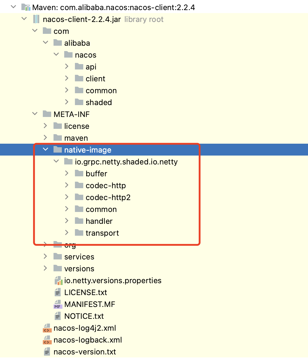 Nacos GraalVM Reachability Metadata Is it overwritten by netty? · Issue #10868 · alibaba/nacos ...