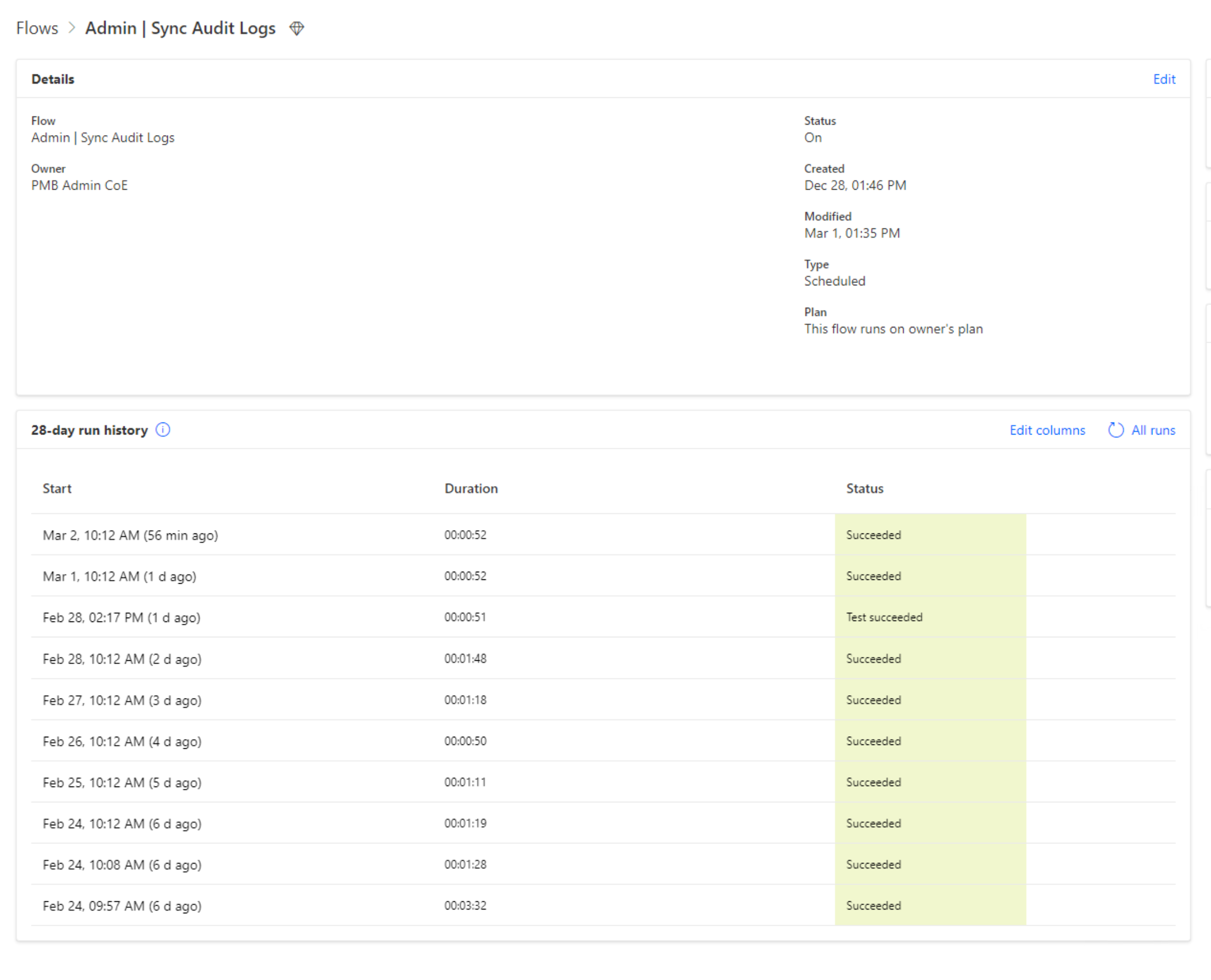 Audit Logs seem to no longer work for GCC · Issue #4890 · microsoft/coe-starter-kit · GitHub