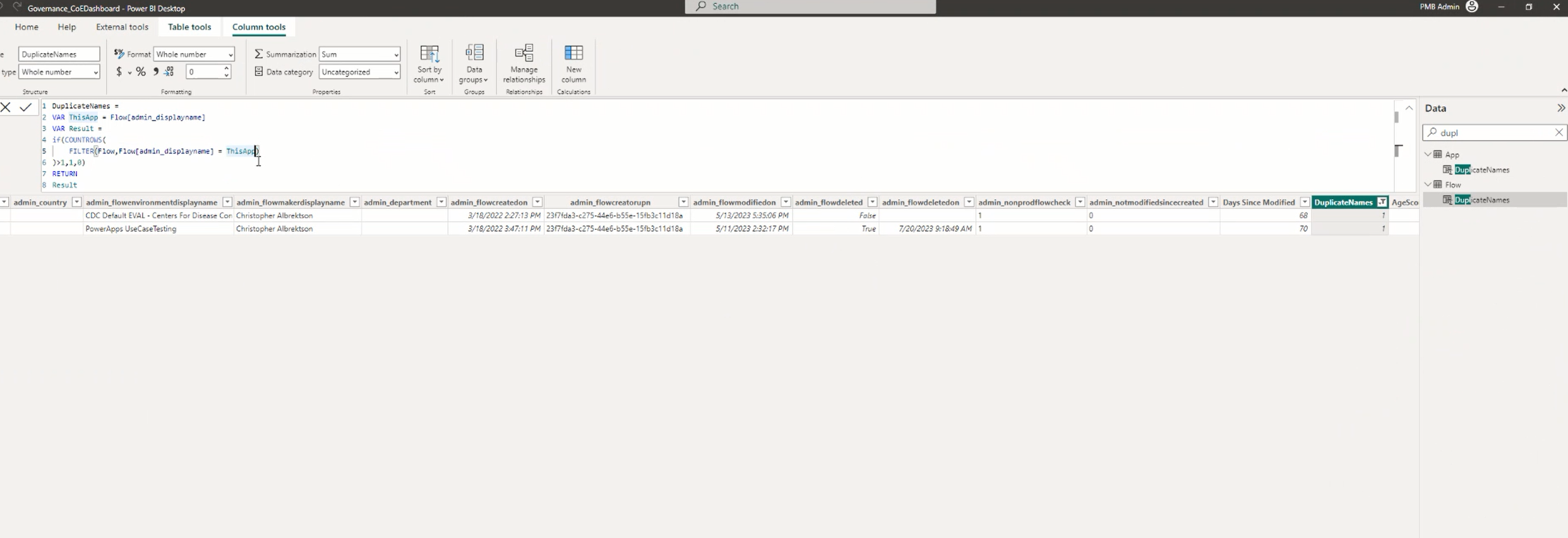Coe Starter Kit Bug Shouldnt This Be Two For Flows With Duplicates