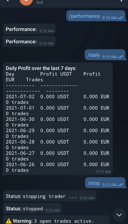 What is the correct way to persist a bot, and to clean up open trades ...