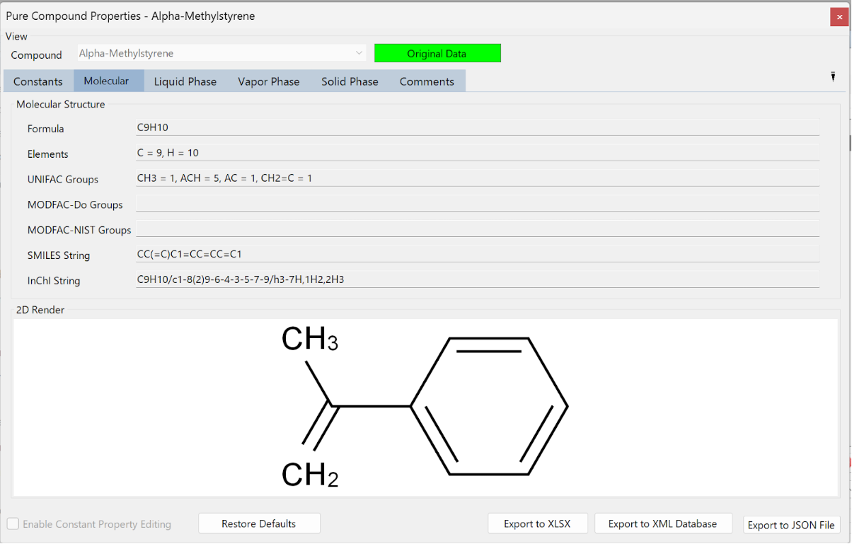 Bug Unifac Parameter Display Error · Issue 415 · Danwbrdwsim · Github