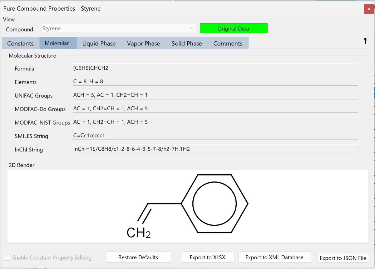 Bug Unifac Parameter Display Error · Issue 415 · Danwbrdwsim · Github