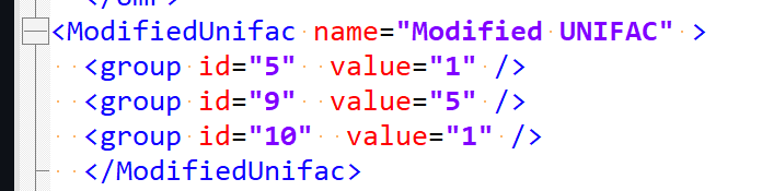 Bug Unifac Parameter Display Error · Issue 415 · Danwbrdwsim · Github