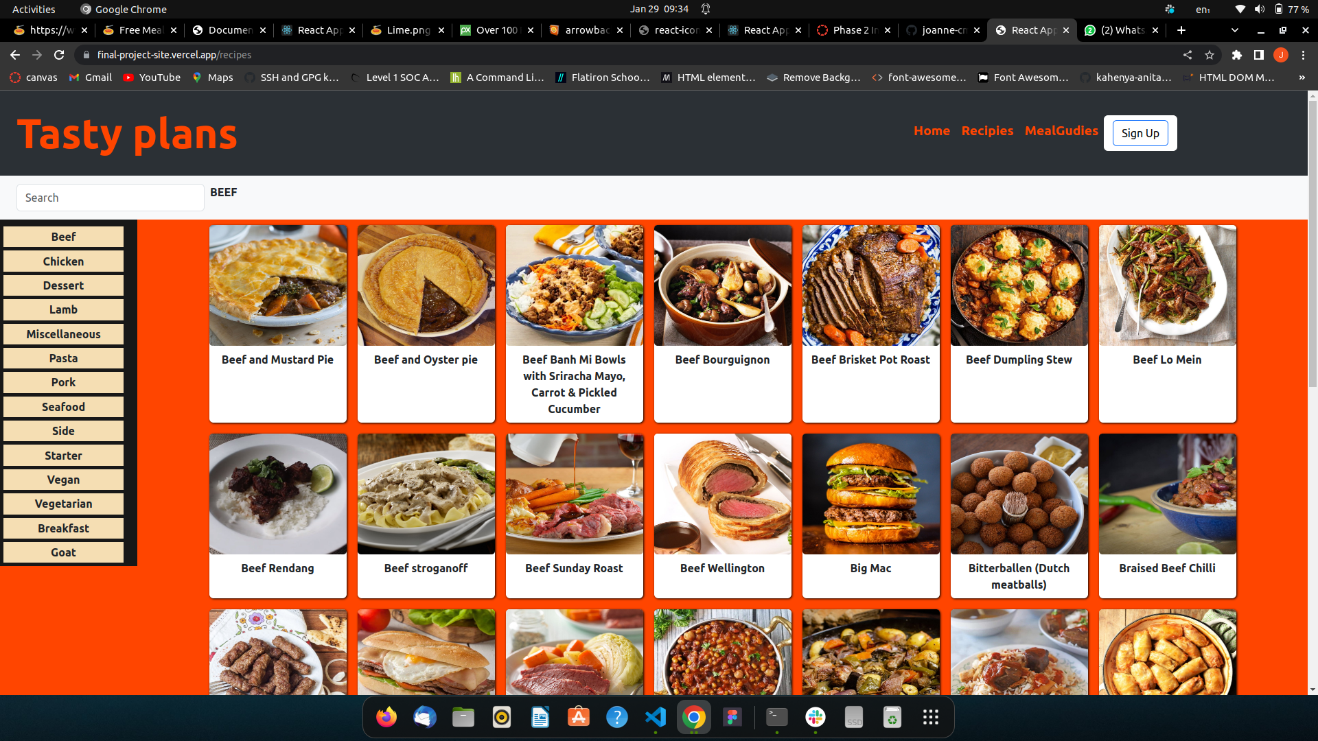 GitHub - joanne-cmd/final-project-site: an online recipes website to ...