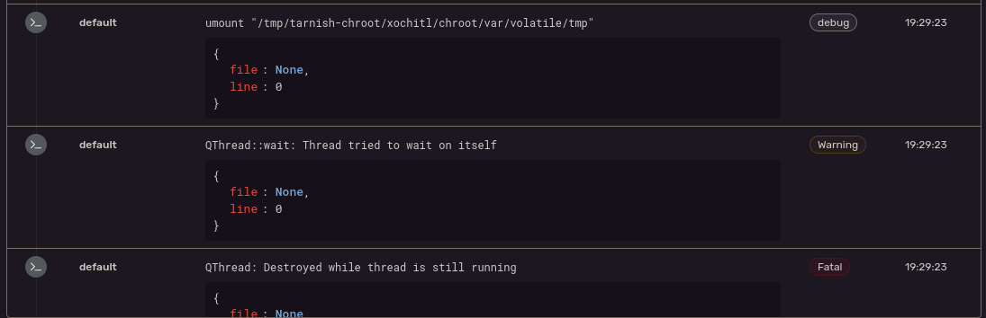 Crash when stopping xochitl in chroot · Issue #295 · Eeems-Org/oxide · GitHub