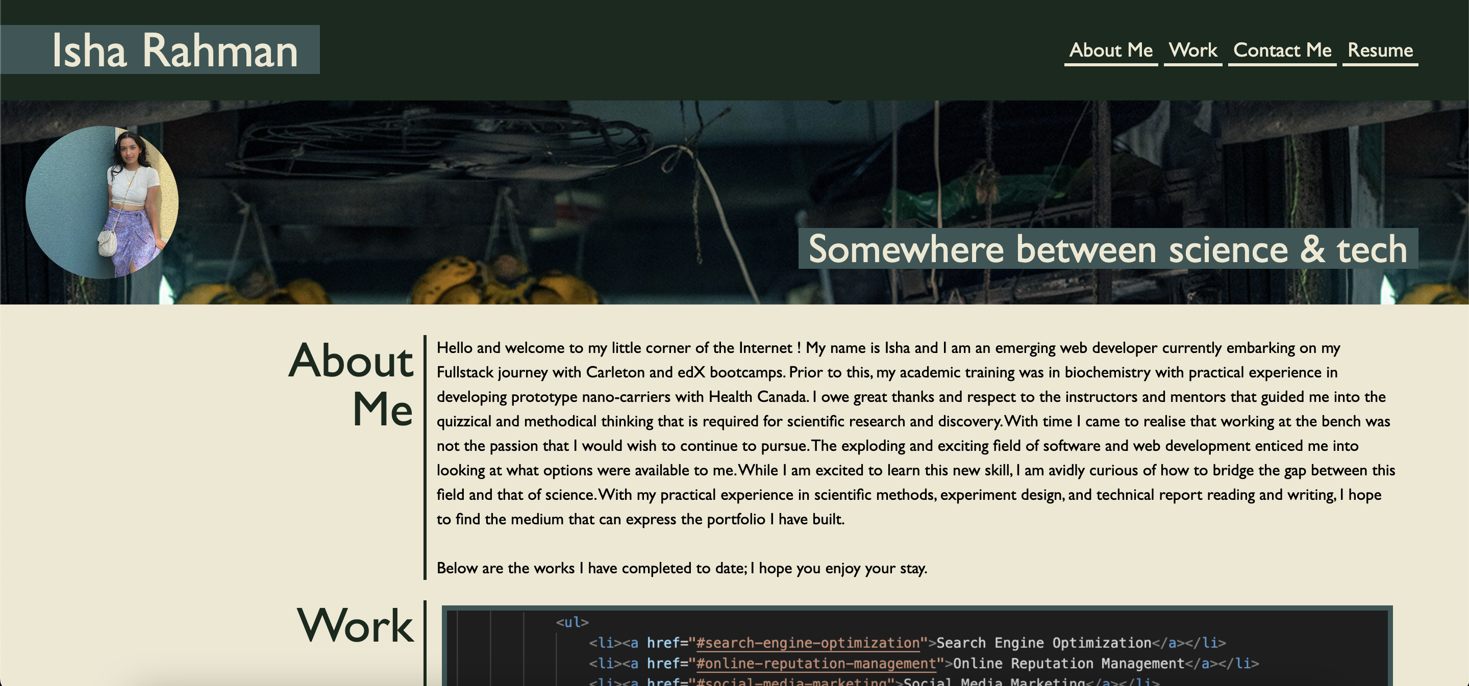 GitHub - rahm0143/First-Portfolio: A portfolio webpage showing knowledge of HTML, CSS, and of my ...