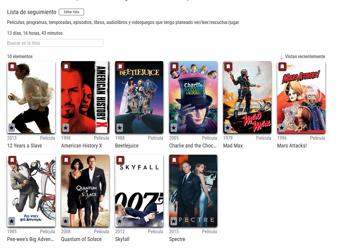 Lists only show 10 items · Issue #489 · bonukai/MediaTracker · GitHub