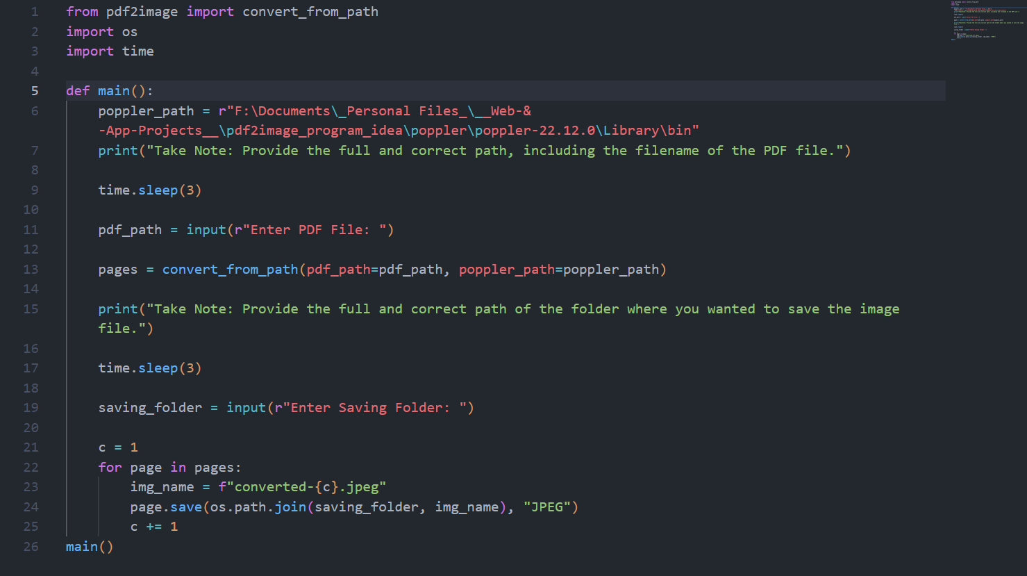 GitHub - NotaDev-00/pdf2image-file-converter: Converts PDF file into an Image file.