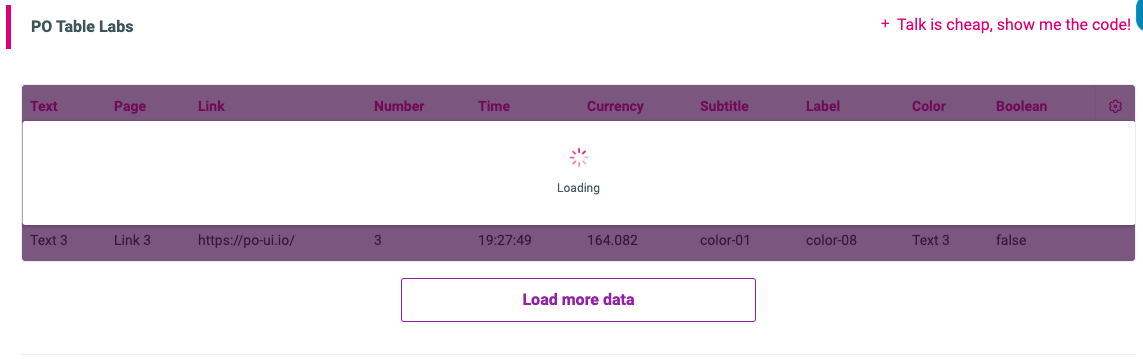 table: loading está ficando "esticado" no componente · Issue #667 · po-ui/po-angular · GitHub