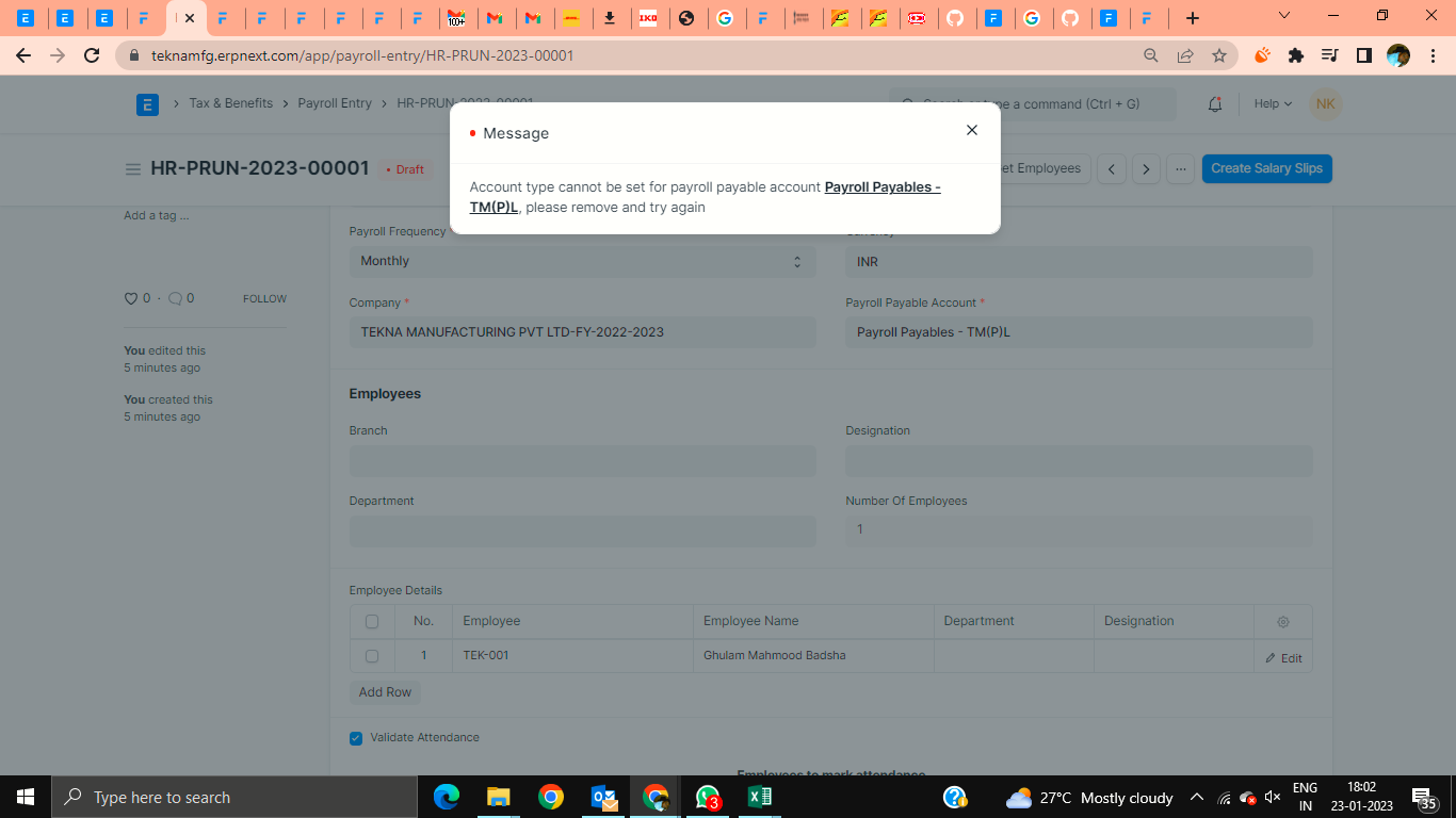 Payroll Setup · Issue #280 · frappe/hrms · GitHub