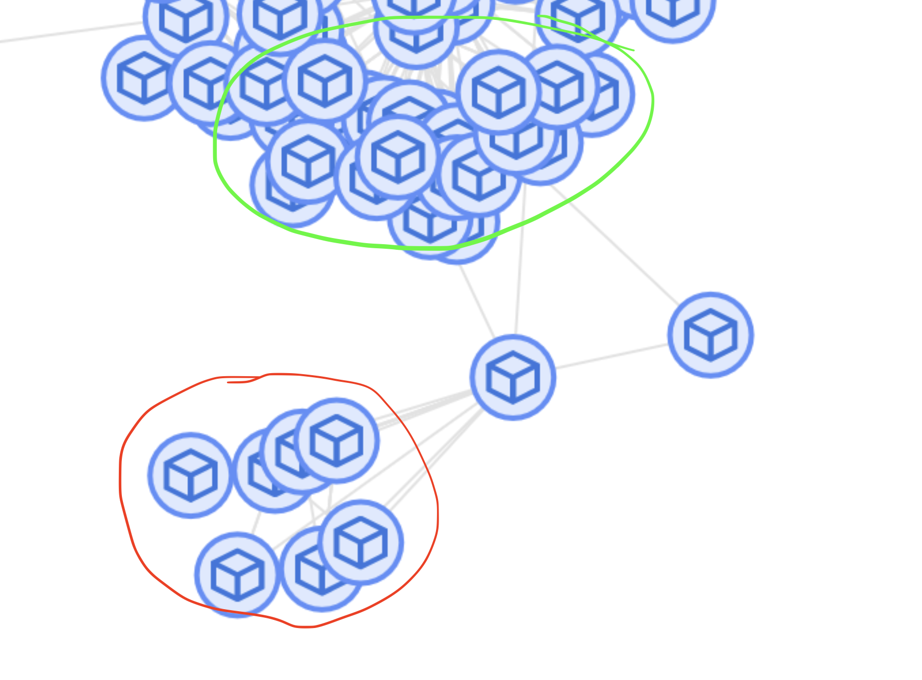 All icon nodes should not flicker when hovering over a node · Issue ...