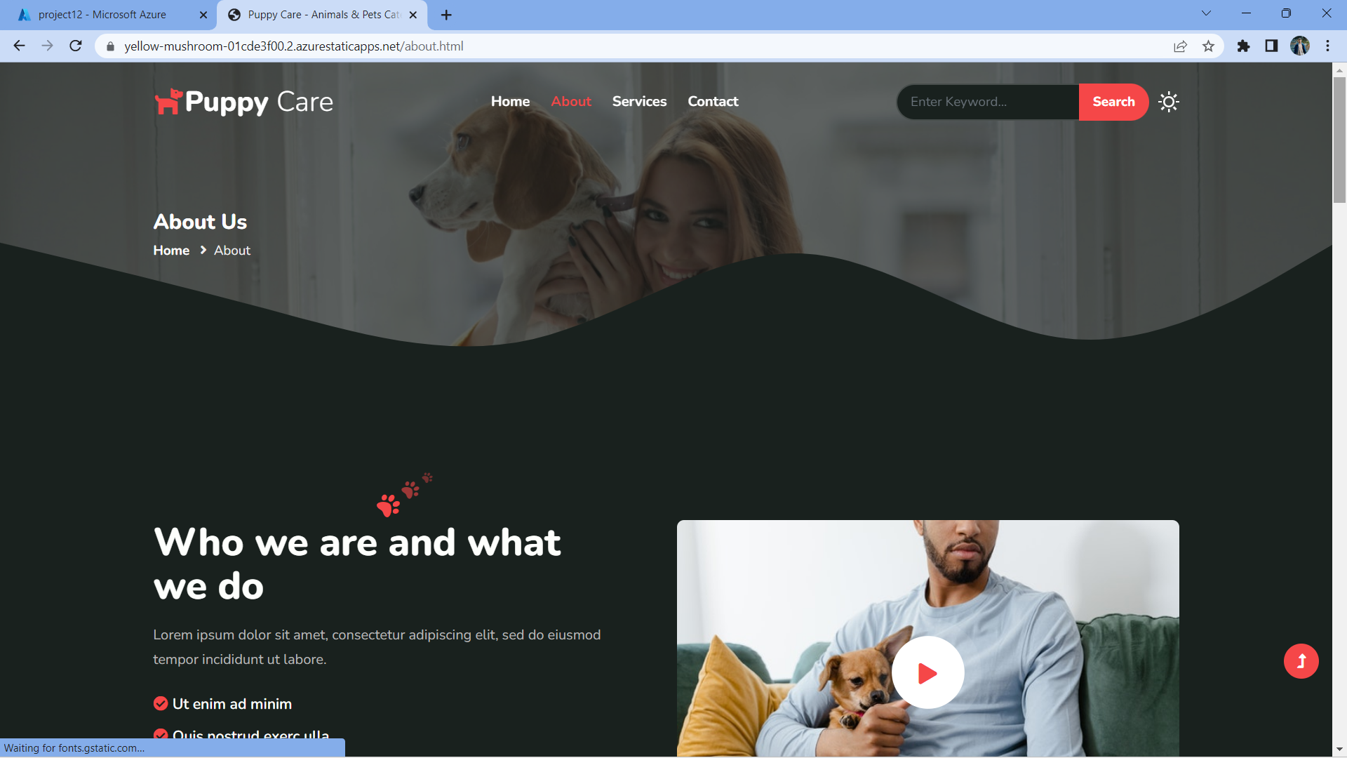 GitHub - Shaikmohammedarshad/project12