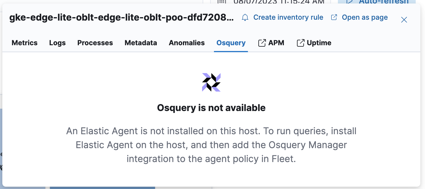 Infra Ui Hide Osquery In Fly Outs In Serverless Observability Project
