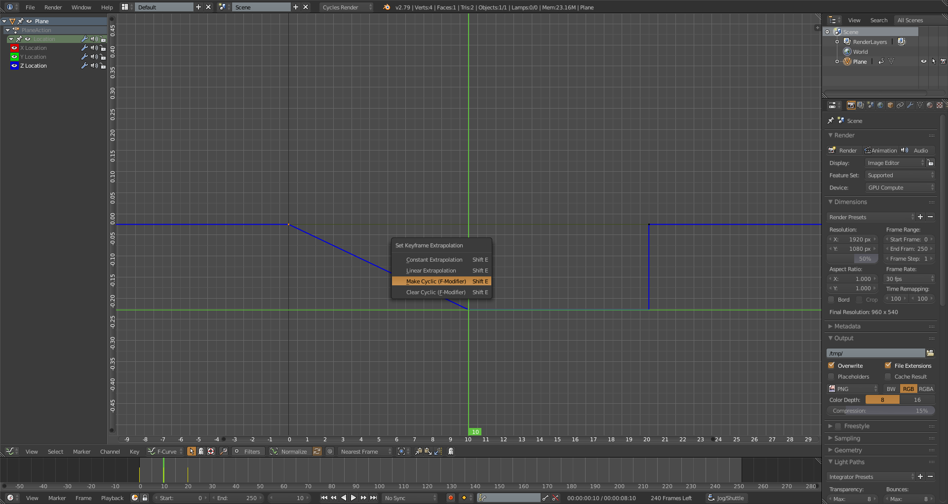 New AnimationPlayer bezier editor should be f-curve editor to be useful ...