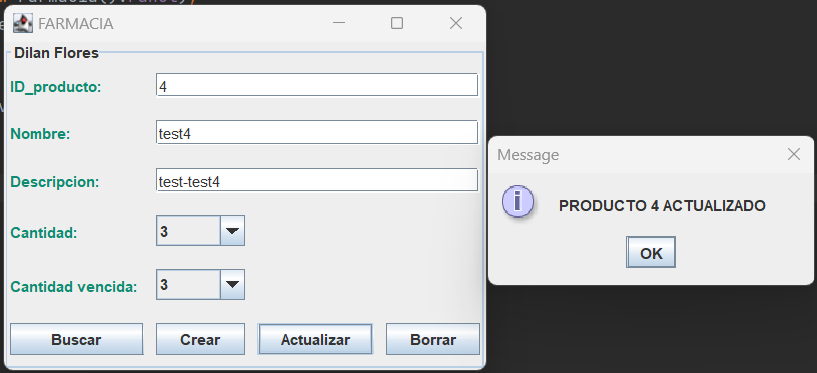 GitHub - dilan-flores/POO-Farmacia: Sistema CRUD en java. Contiene dos combo box que son ...