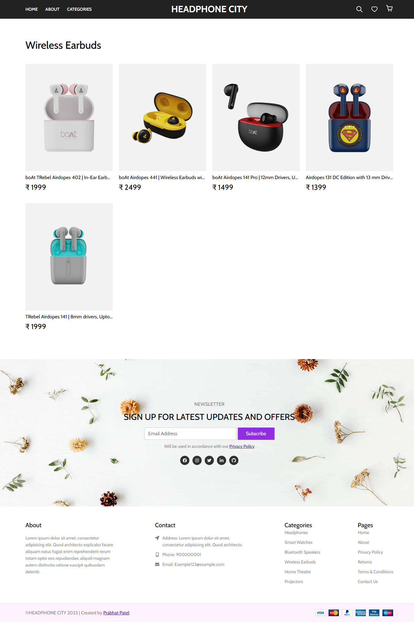 GitHub - i-m-prabhat/Headphone-City: This is the E-commerce Headphone ...