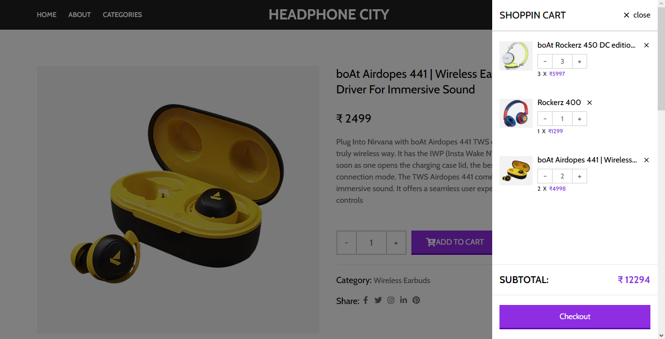 GitHub - i-m-prabhat/Headphone-City: This is the E-commerce Headphone Store. created with React ...