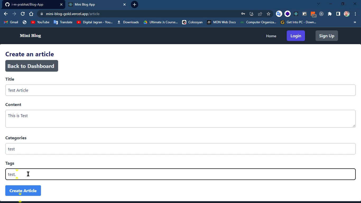 GitHub - i-m-prabhat/Blog-App