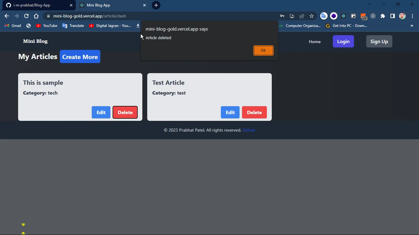 GitHub - i-m-prabhat/Blog-App