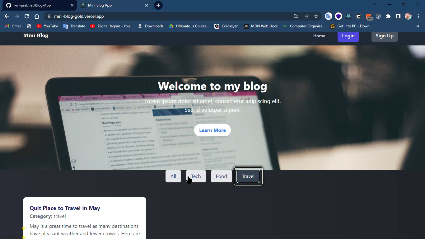 GitHub - i-m-prabhat/Blog-App
