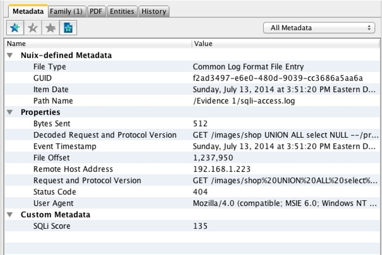 GitHub - Nuix/SQL-Injection-Scoring: This project leverages a Worker Side Script to score log ...