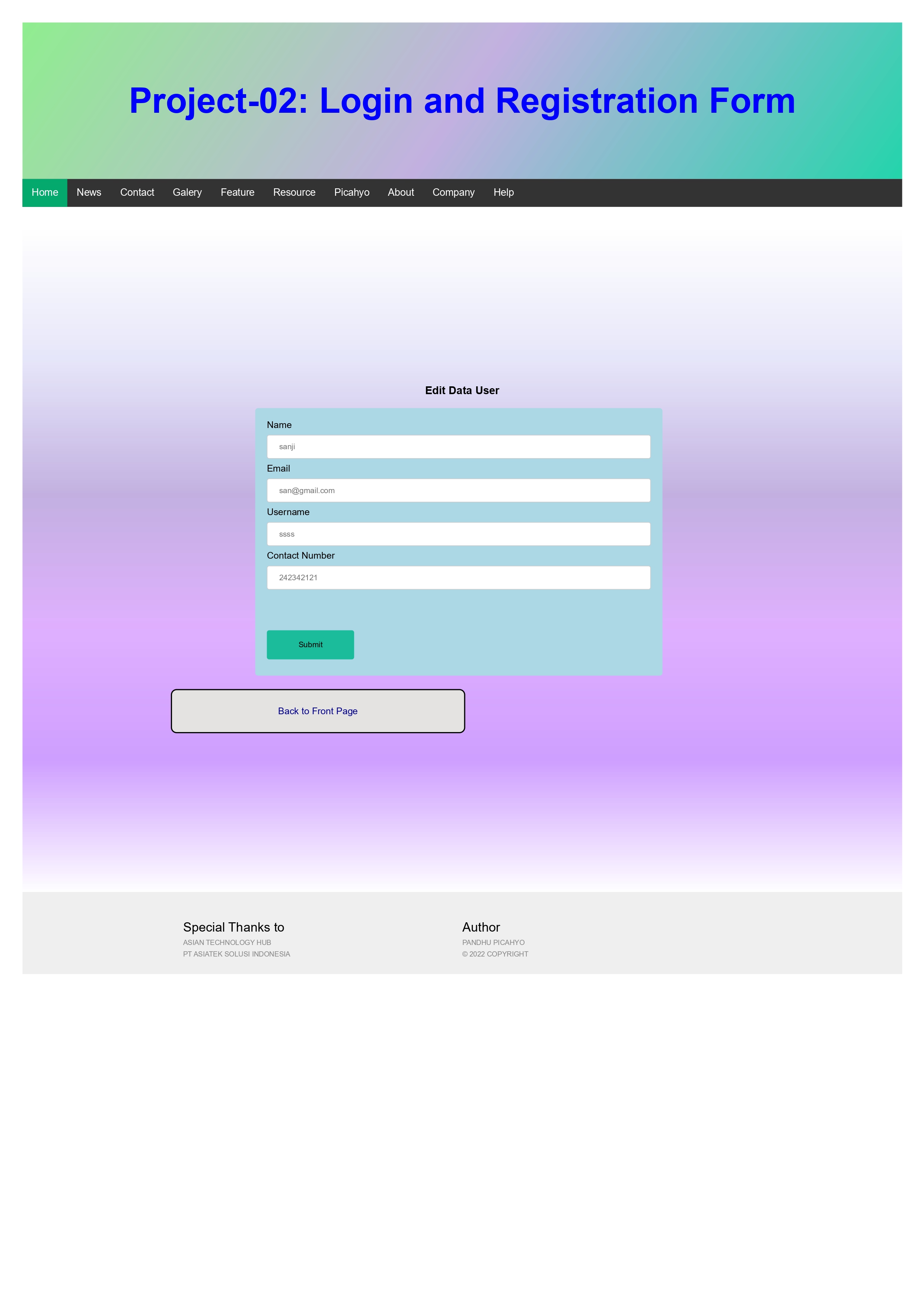 Github Pandhu Picahyouser Login With Java Servlet Jdbc Eclipse Version 20