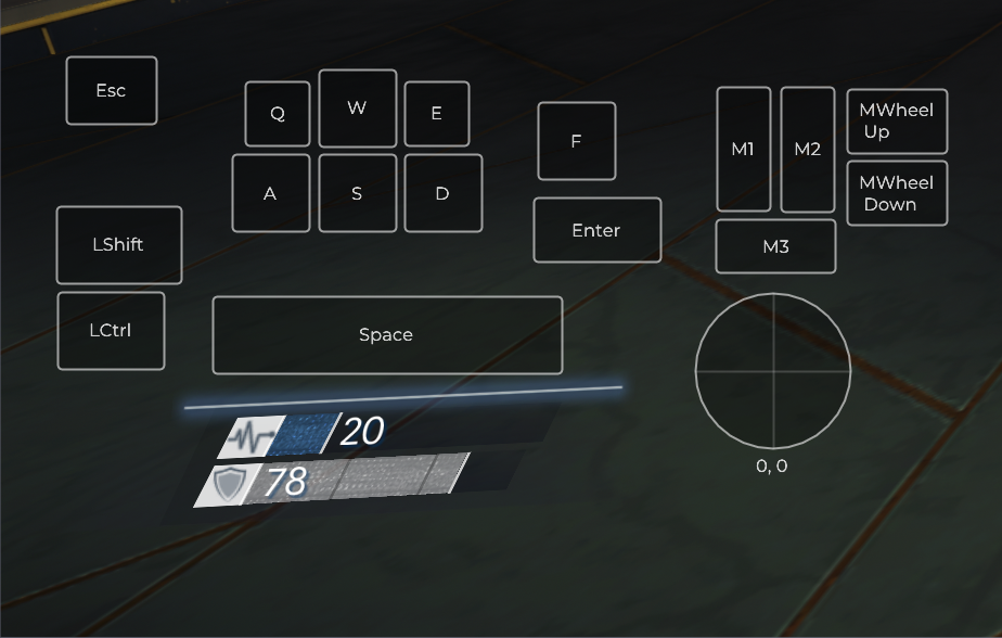 Github Thelivingdiamond Inputoverlay An Input Overlay Mod For Prey