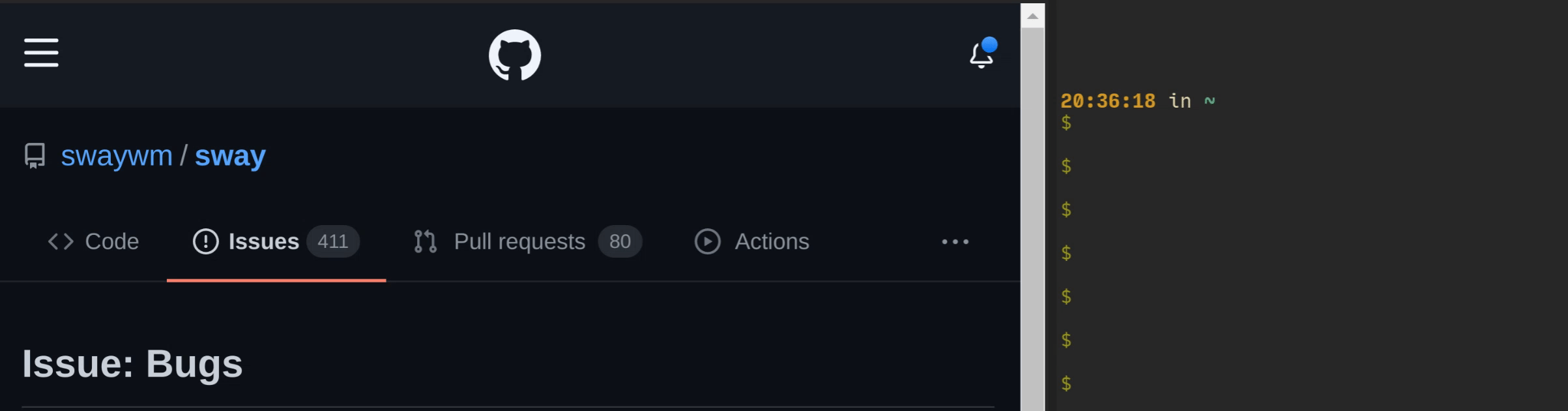 Invisible cursor on sway 1.6 with certain output scale · Issue #3483 · kovidgoyal/kitty · GitHub