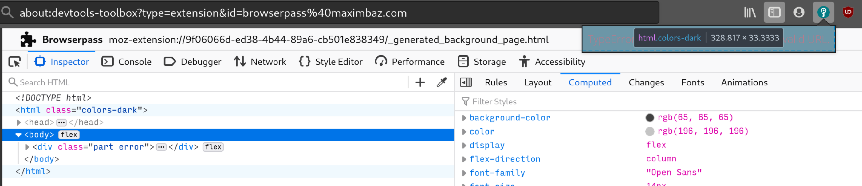 Badly rendered frame and icon in Firefox · Issue #208 · browserpass/browserpass-extension · GitHub