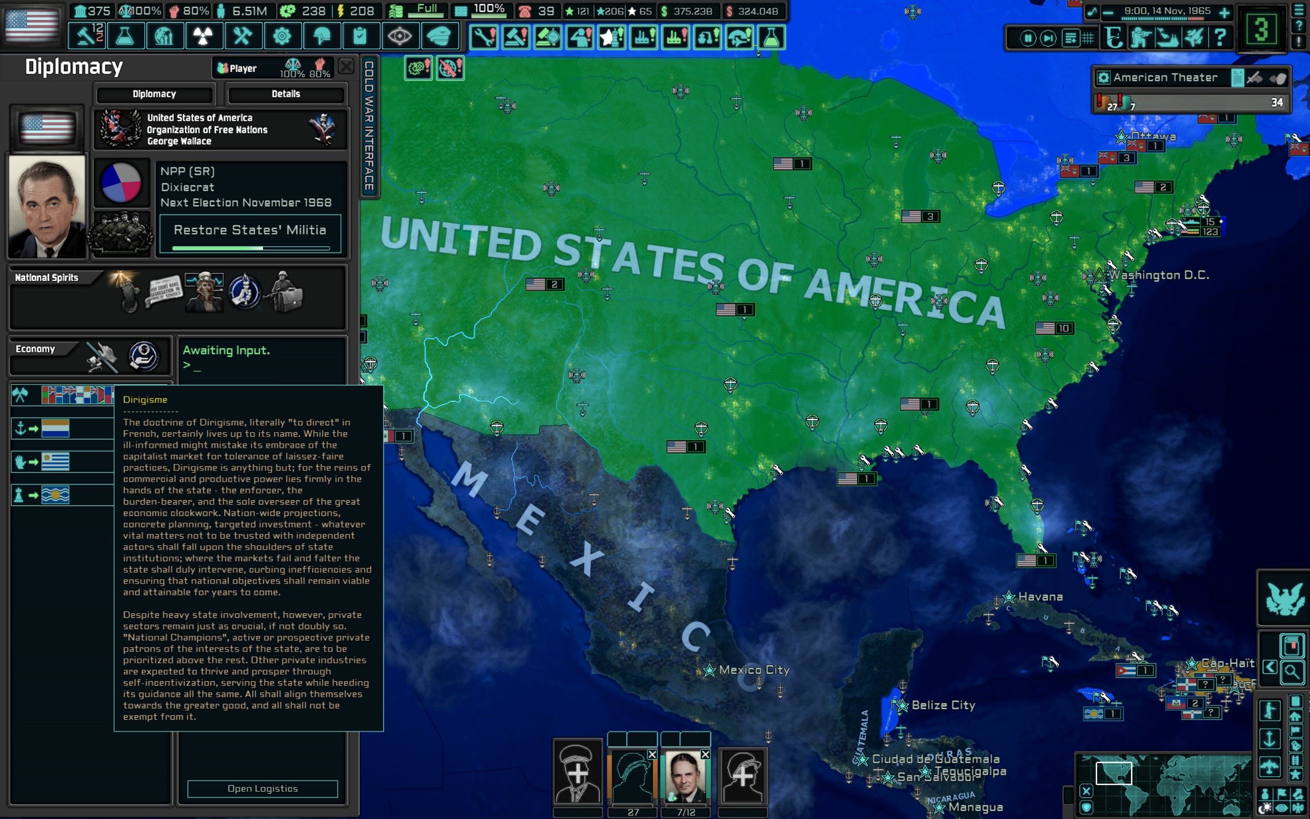 USA - Wrong Economic system (Dirigisme) · Issue #1704 · TNODevs/TNO-Bug ...