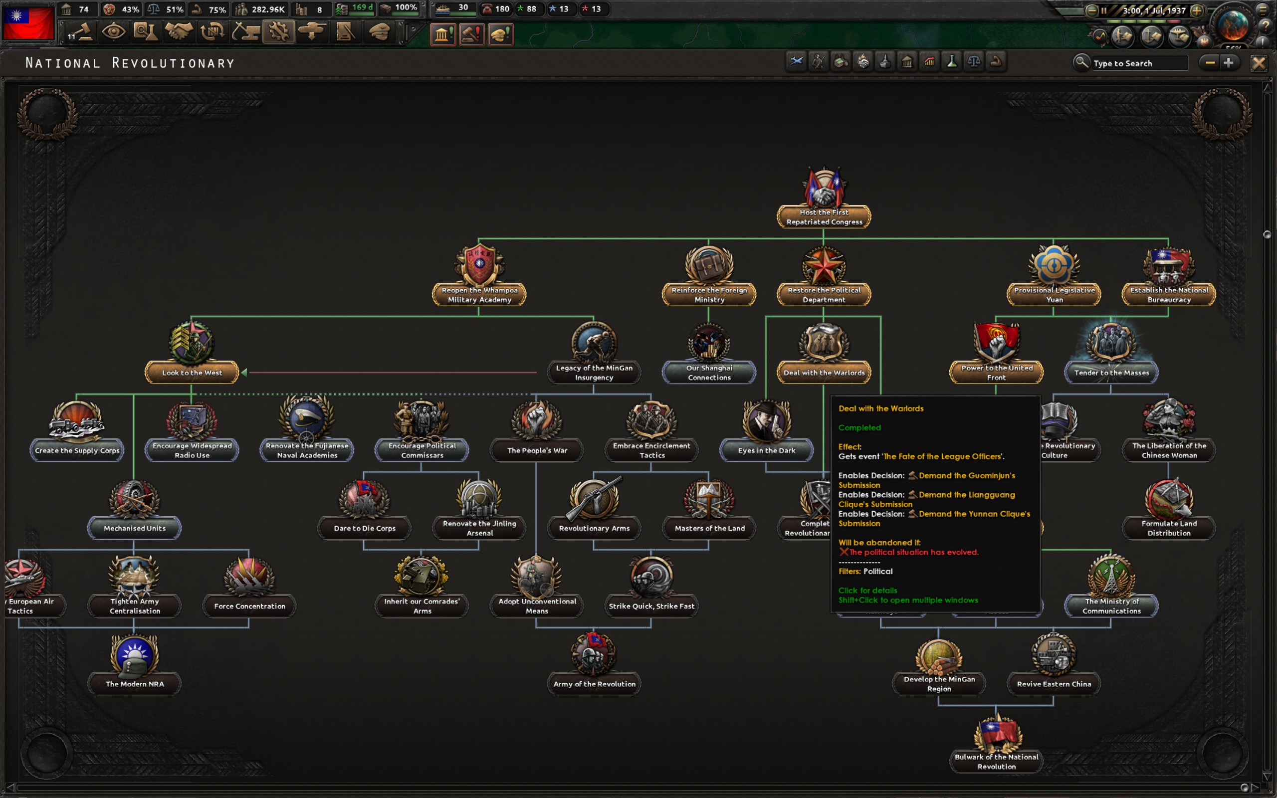 CHI - No option to invade Sichuan after completing "Deal with the Warlords" focus · Issue #23166 ...