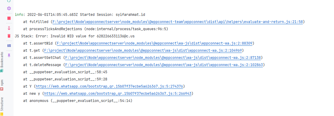 Método deleteMessage, não apaga na MD. · Issue #1151 · wppconnect-team/wppconnect · GitHub