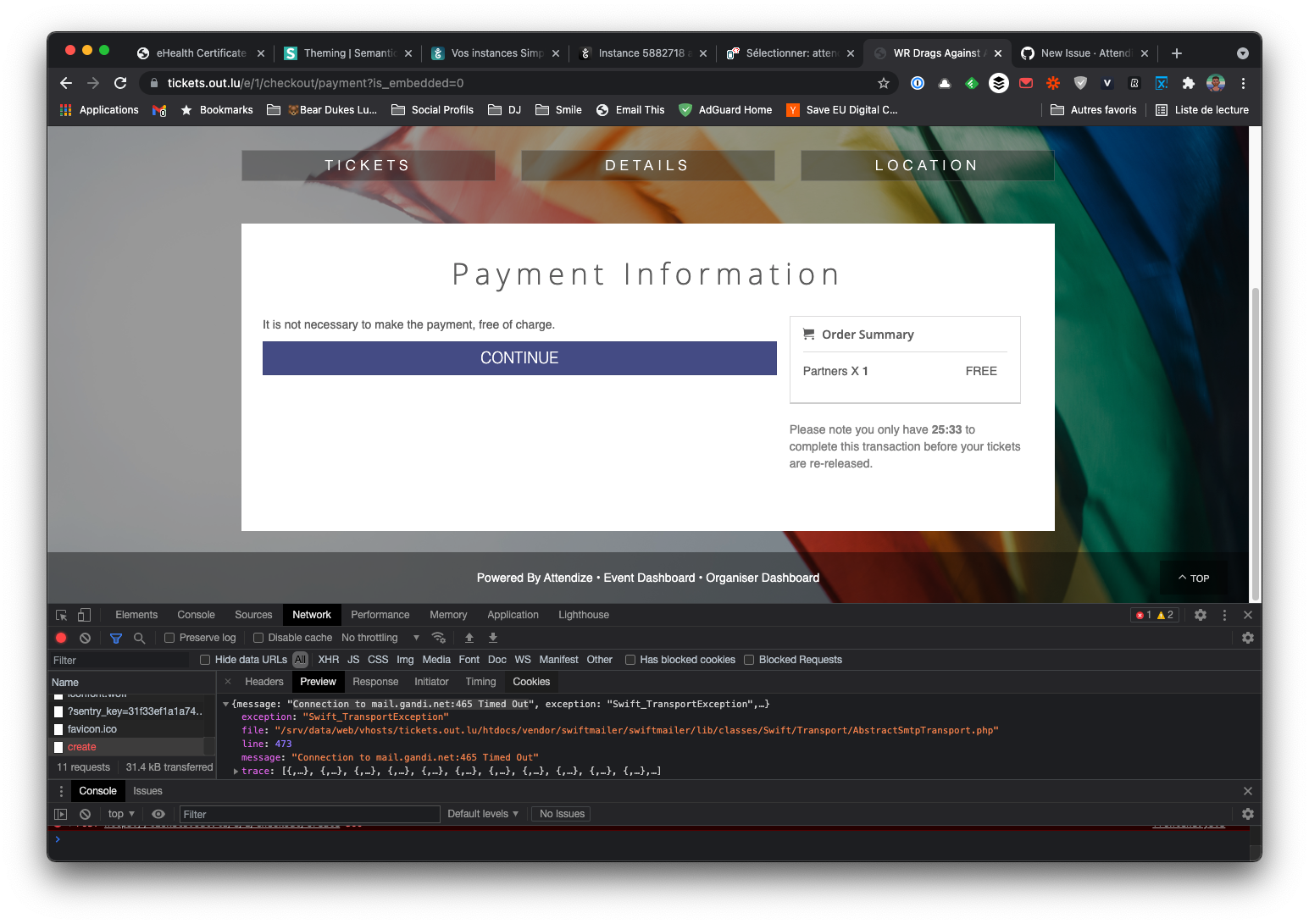 [BUG] Can't change sending email method · Issue #941 · Attendize ...