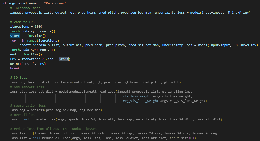 FPS question · Issue #105 · OpenDriveLab/PersFormer_3DLane · GitHub