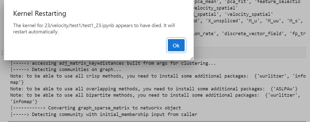 Fatal error at src/core/vector.c:483 : Assertion failed: v->stor_begin != NULL · Issue #83 ...