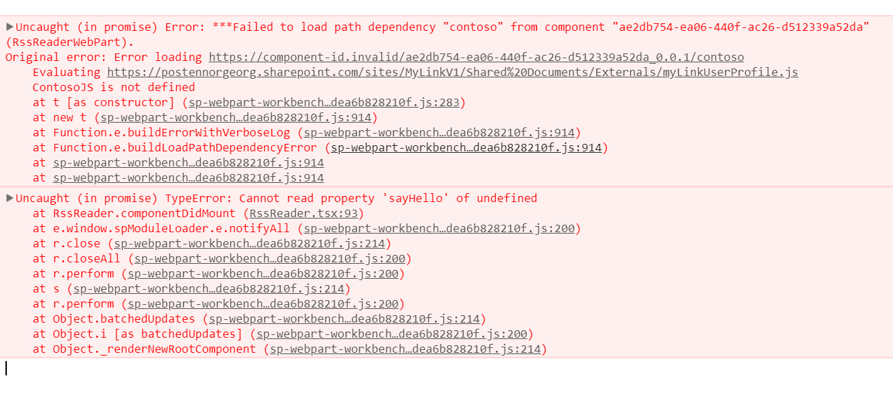 Unable to load external JavaScript - Non AMD · Issue #1664 · SharePoint ...
