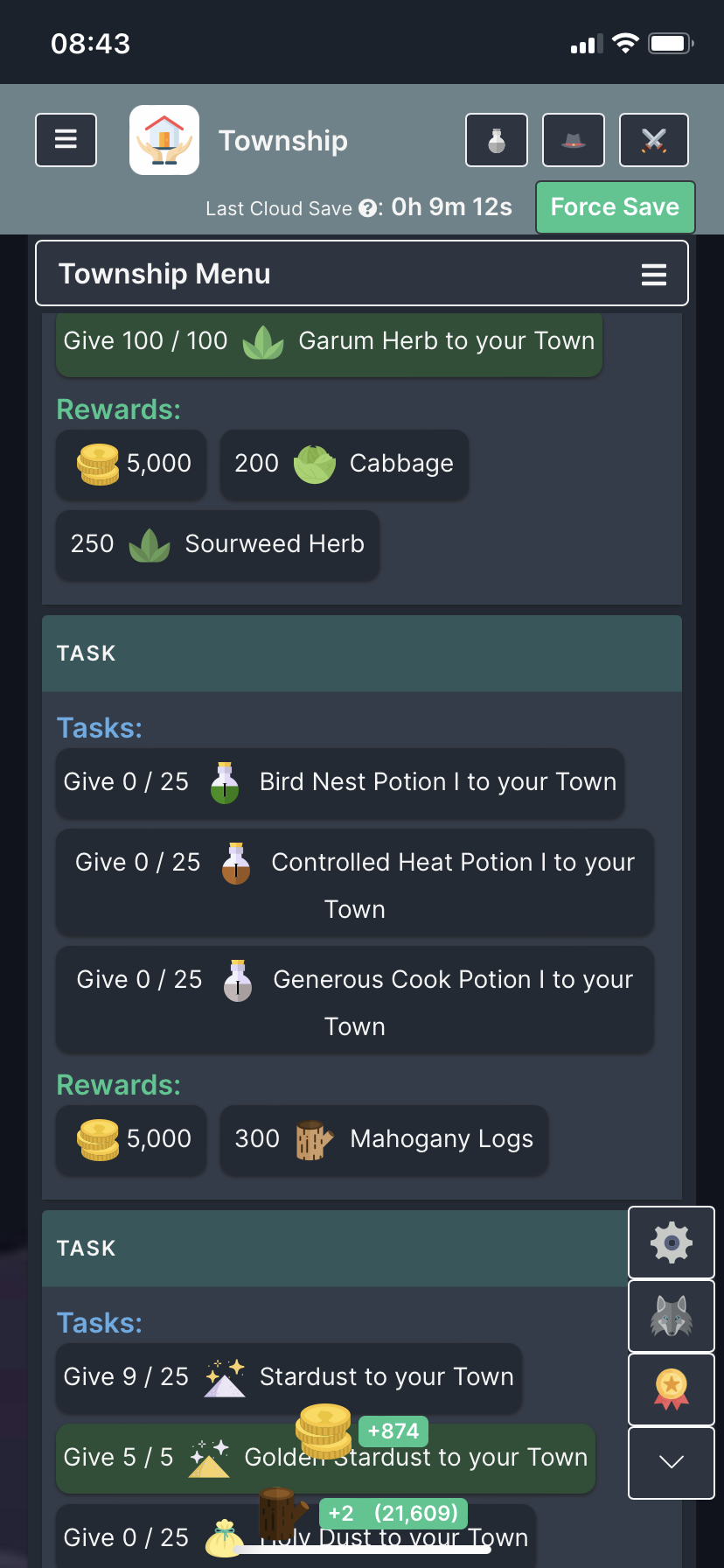 Township easy task · Issue #2925 · MelvorIdle/melvoridle.github.io · GitHub