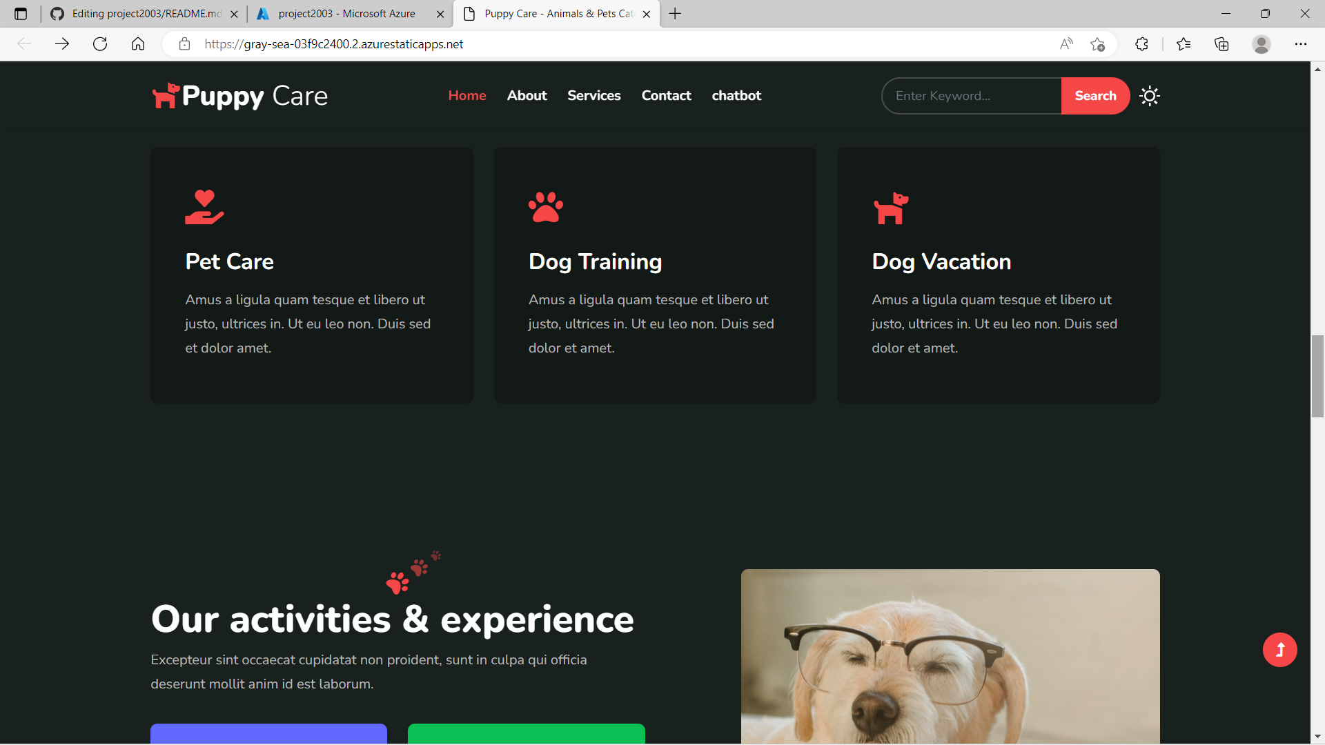 GitHub - Palaniteja/project2003