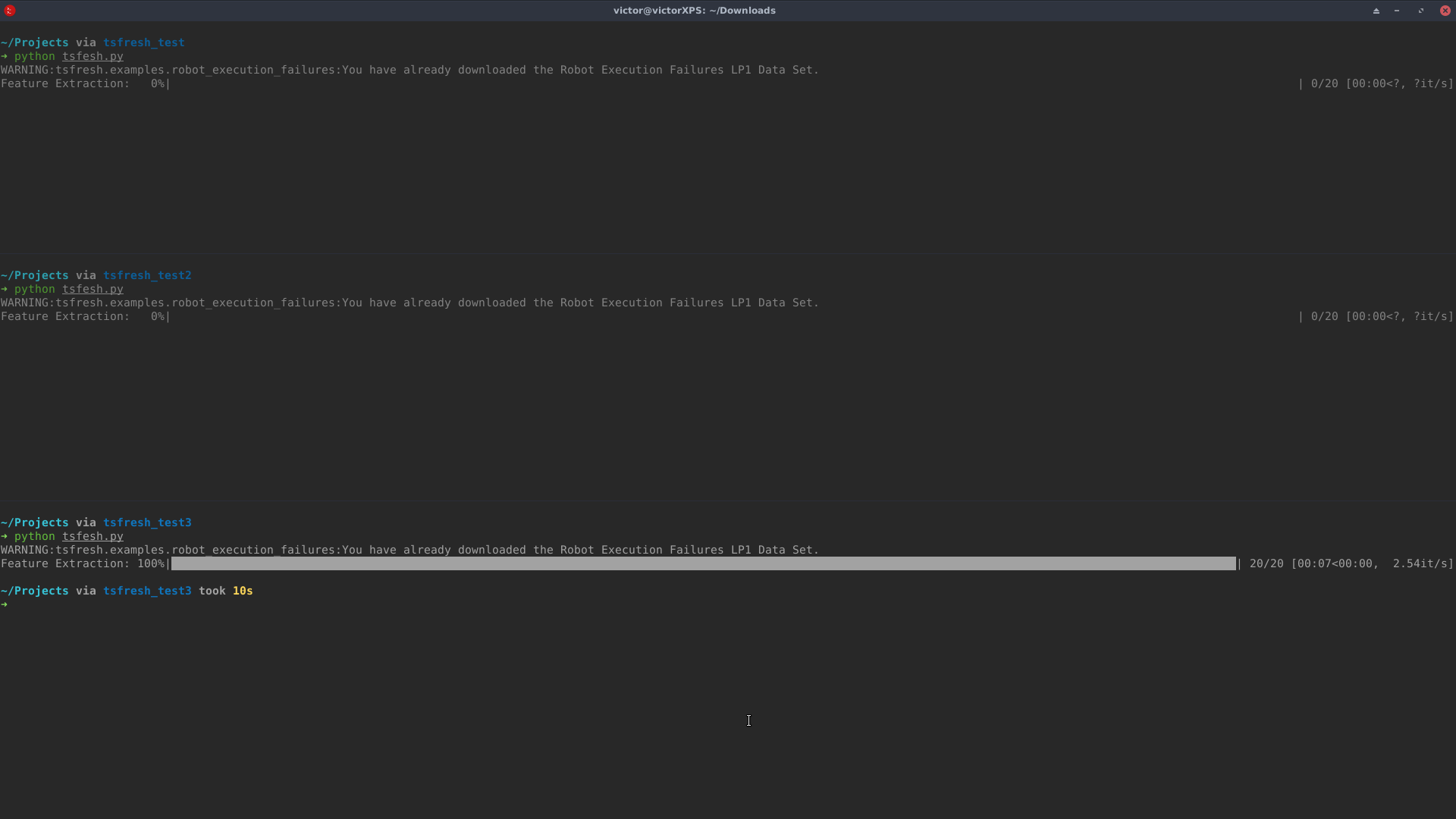 Multiprocessing stops working when random seed is set · Issue #554 · blue-yonder/tsfresh · GitHub