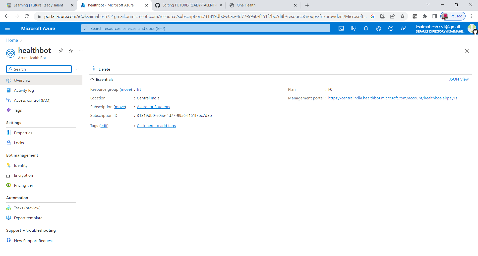 GitHub - KSaiMahesh/FUTURE-READY-TALENT-PROJECT: FUTURE READY TALENT PROJECT